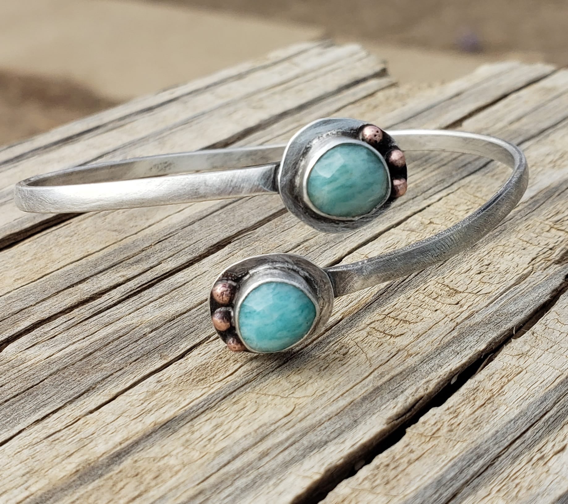 Bypass Cuff | Sunstone Designs~Jewelry by Barrie G.